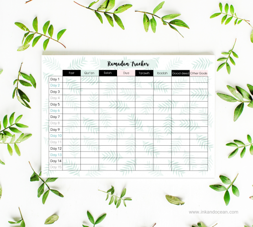 We have a free Ramadan tracker free to download here. Perfect for ...